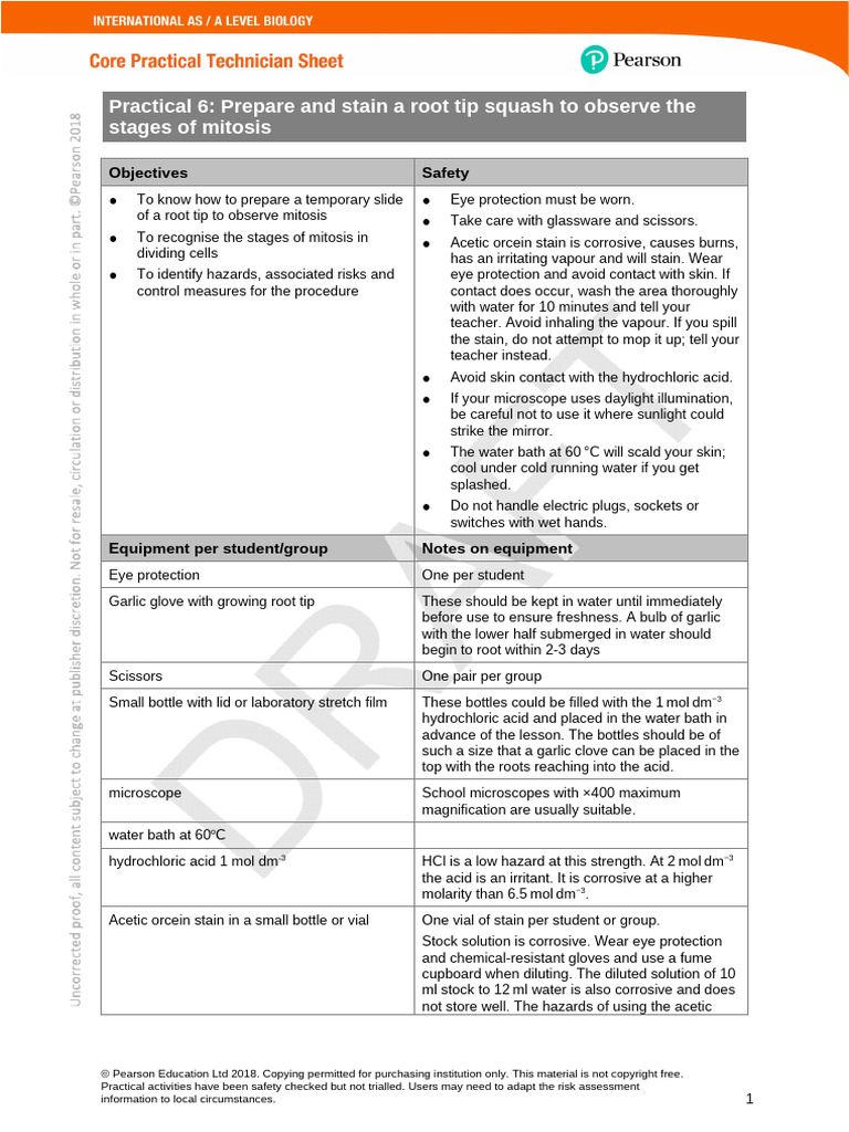 IAS_Biology_TRP1_CP6_tec | PDF | Water