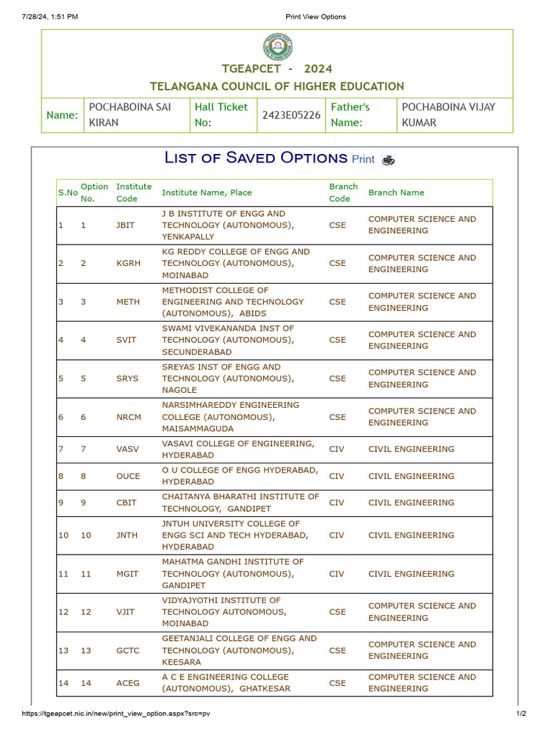 Print View Options | PDF | Computing | Computer Science