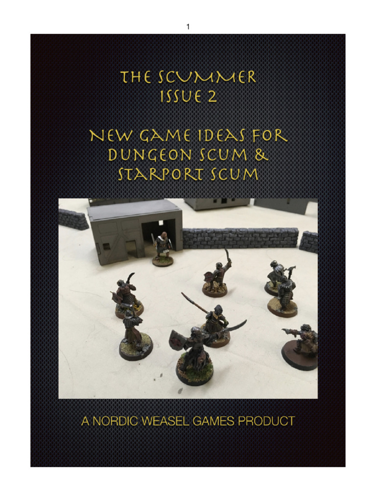 The Scummer Issue 2 New Game Ideas For Starport and Dungeon Scum | PDF ...