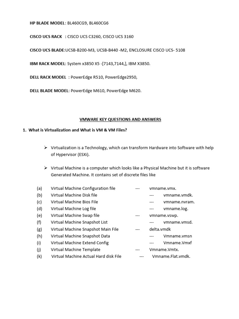 IT Infrastructure & Virtualization Guide | PDF | V Mware | Virtual Machine