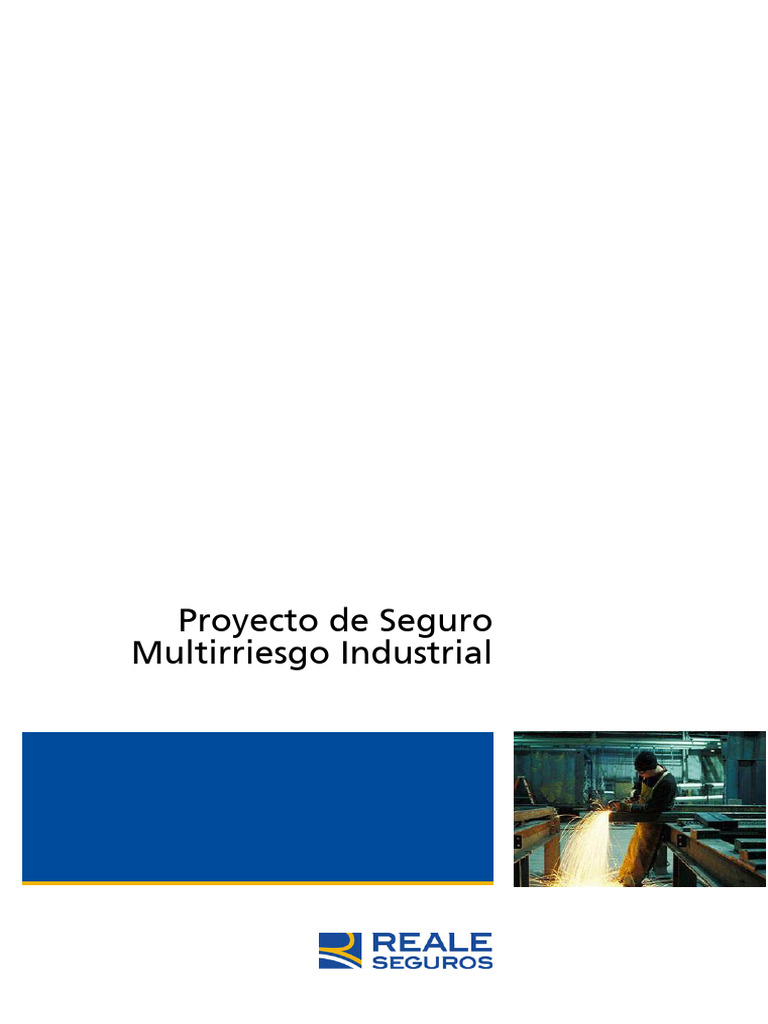 Seguro Multirriesgo Industrial Taller | PDF | Seguro | Póliza de seguros