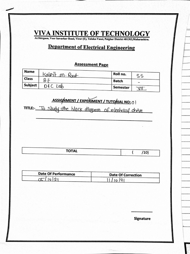 55 - Kalpit M Raut - D&C 2021-22 | PDF