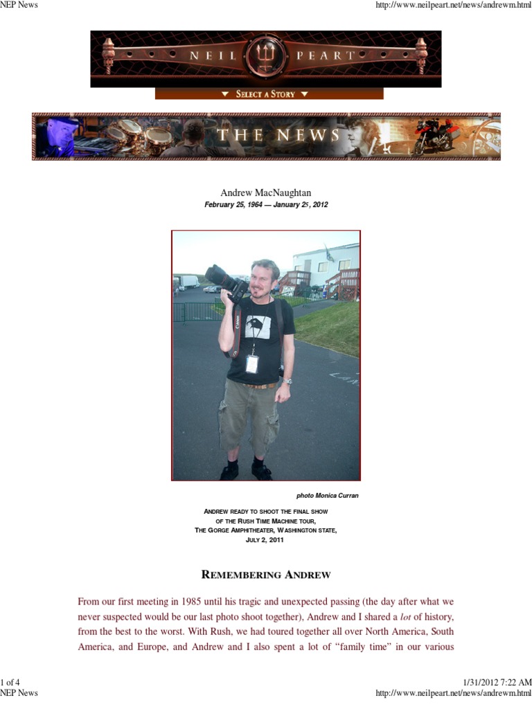 Remembering Andrew: Bubba's Legacy | PDF