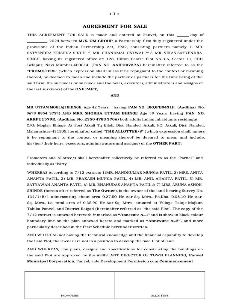 Amended Blank Draft - Om Unnati | PDF | Indemnity | Tax Refund