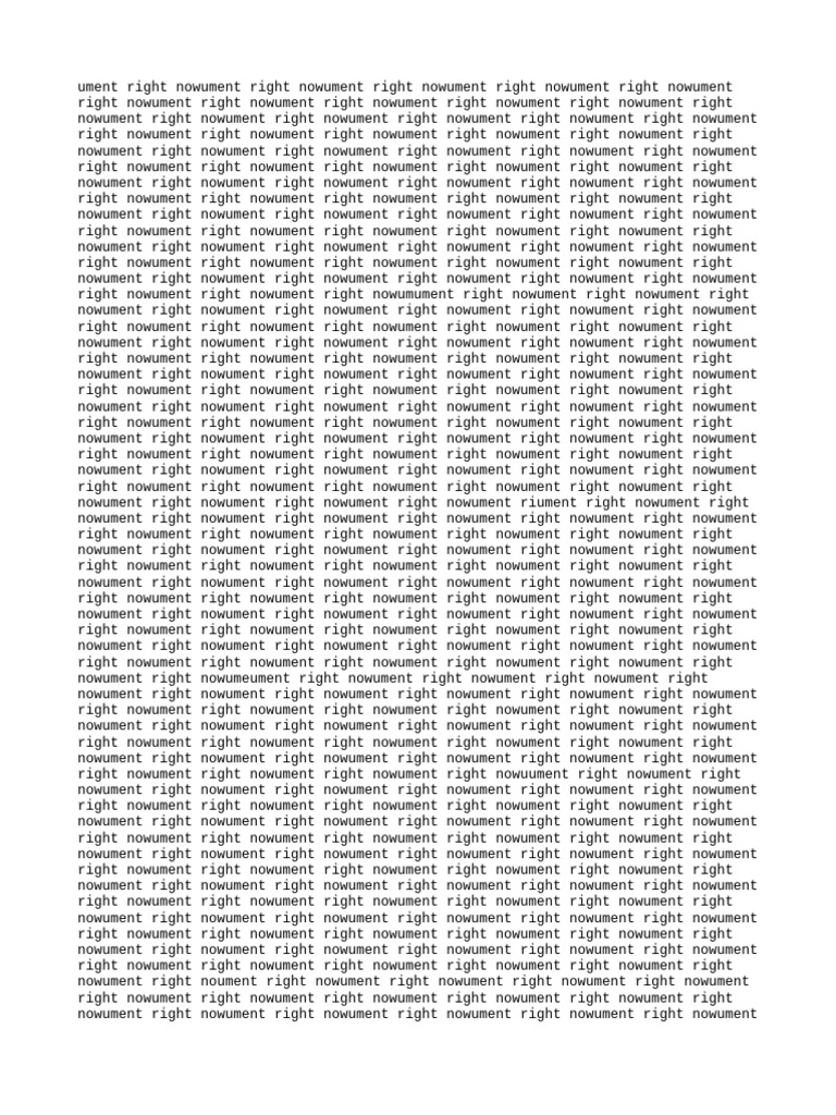 Repeated Text Document Analysis | PDF