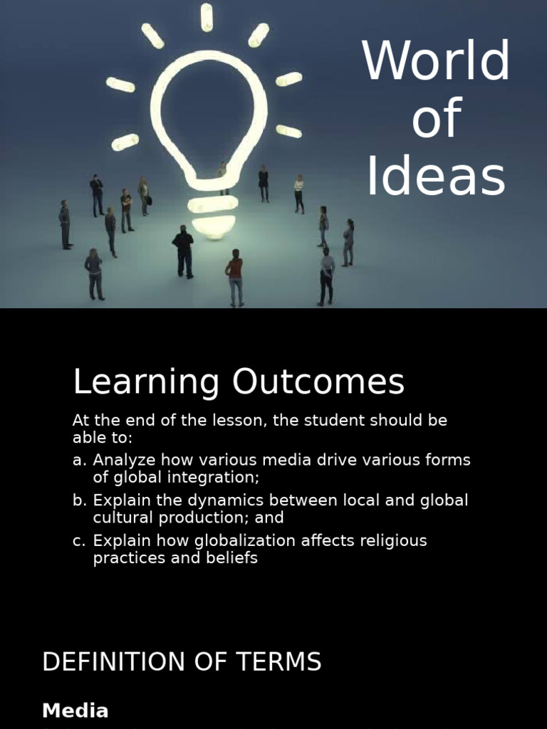 World-of-Ideas | PDF | Globalization | Communication