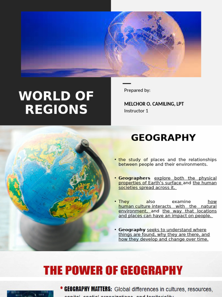 World of Regions | PDF