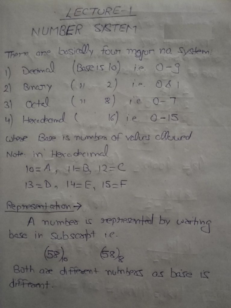 (1)Number System-1 | PDF