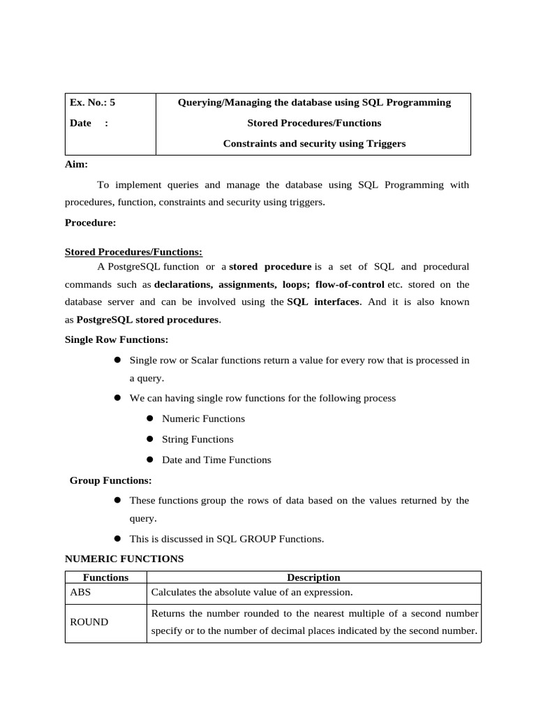 Ex5 To 8 | PDF | Class (Computer Programming) | Databases