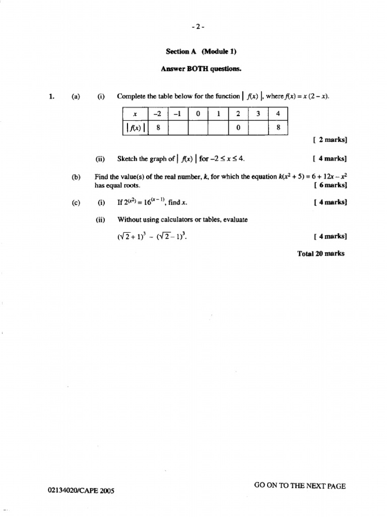 Pure Math Mod 1 Pastpaper Compilation | PDF | Circle | Mathematics
