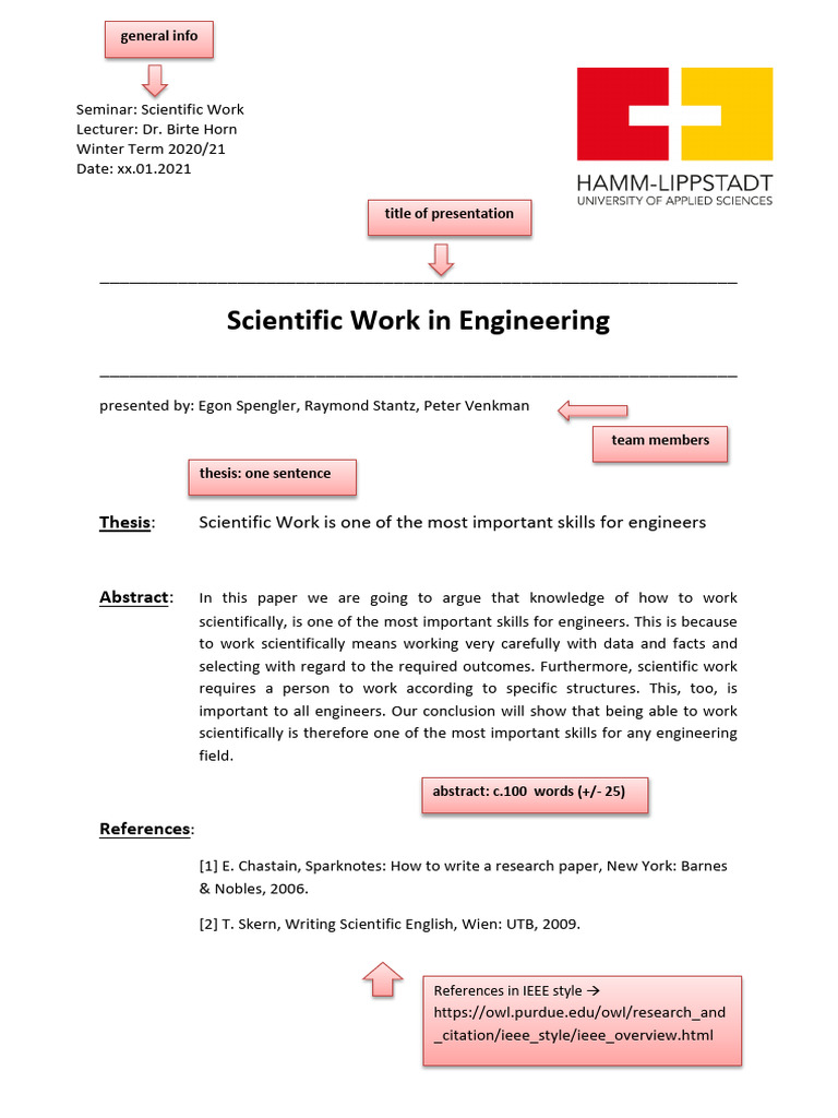 Template Handout | PDF