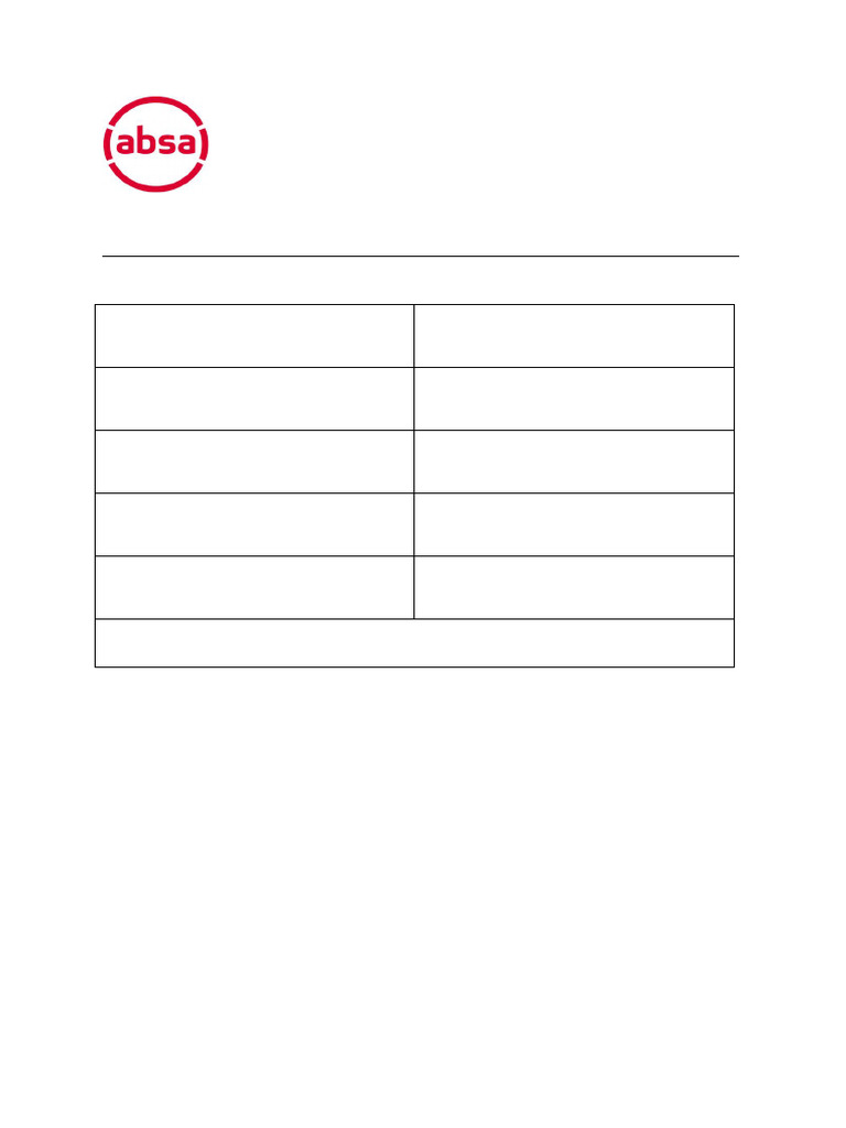 Absa Swift Codes | PDF