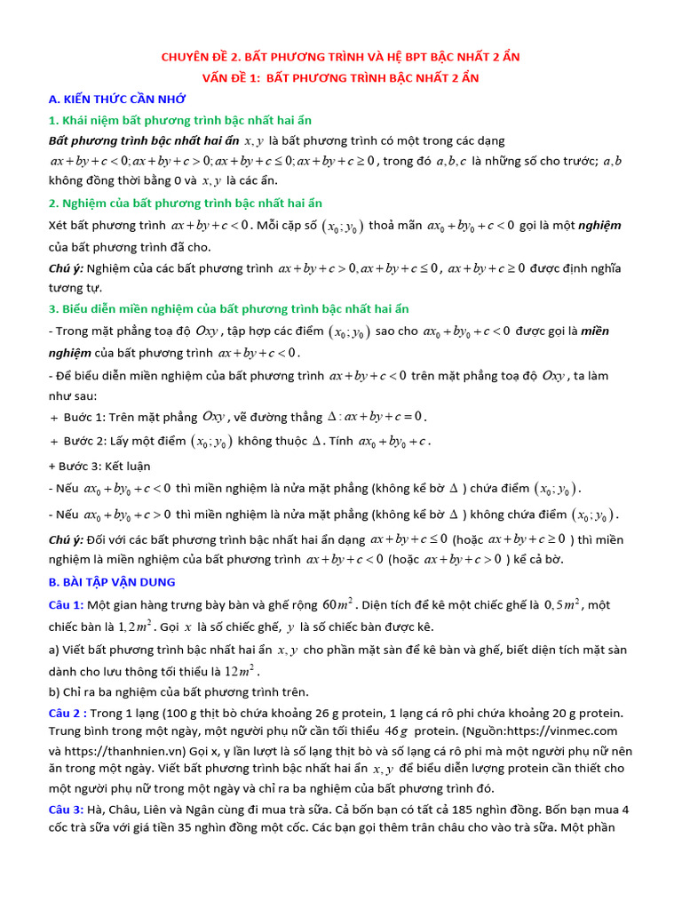 chuyen-de-toan-thuc-te-bpt-va-he-bpt-bac-nhat-hai-an-mon-toan-10 | PDF