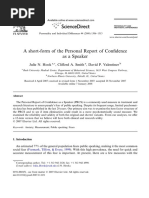 Perceived Competence Scales: Scale Description | PDF ...