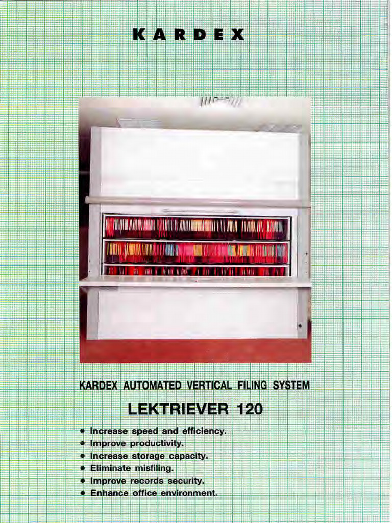 Kardex 1312 Hanging Files Catalogue | PDF