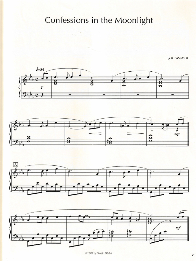 Confessions in The Moonlight | PDF