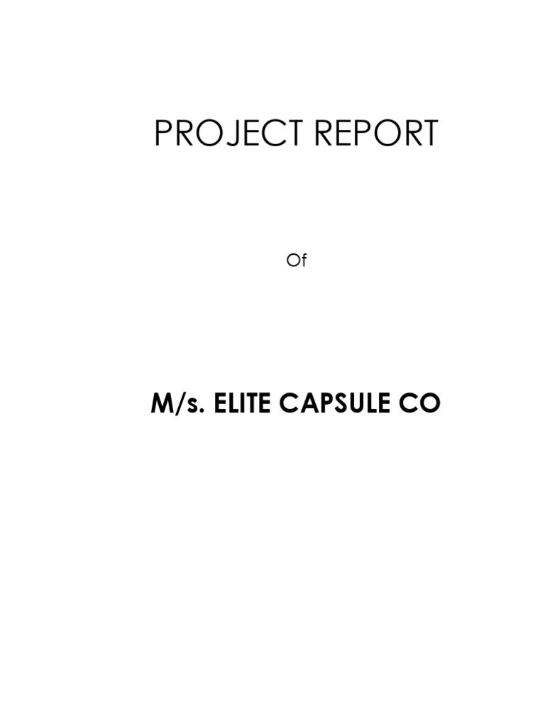 Project Report 1 | PDF | Coffee | Balance Sheet