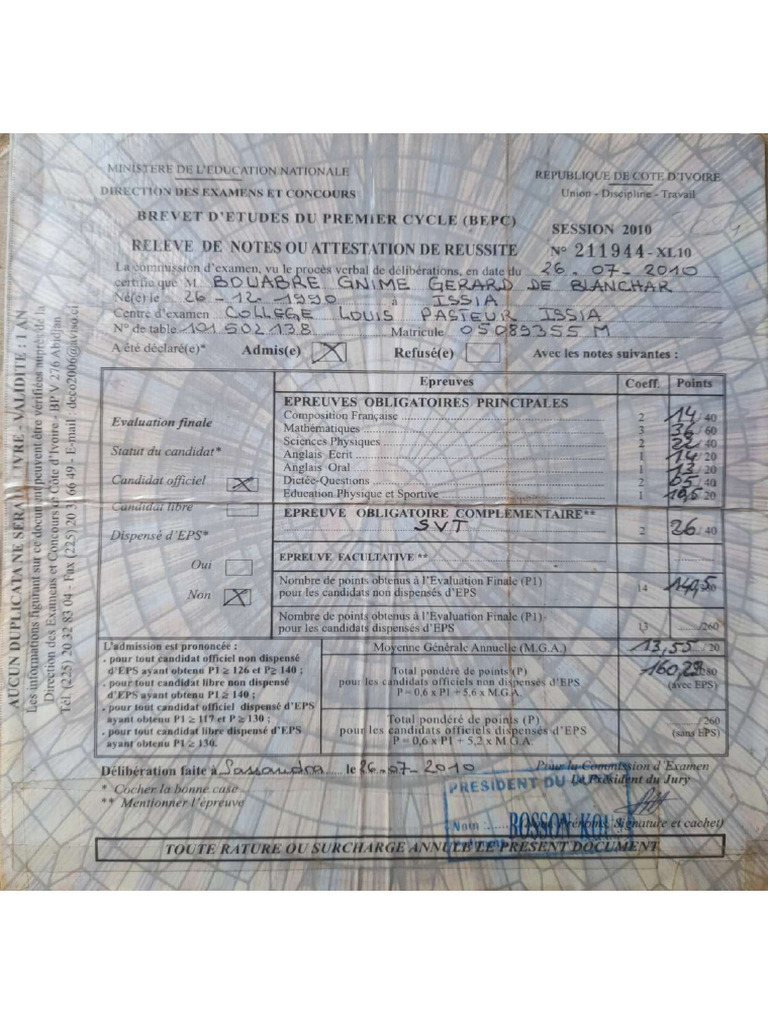 Mes Dossiers ? | PDF