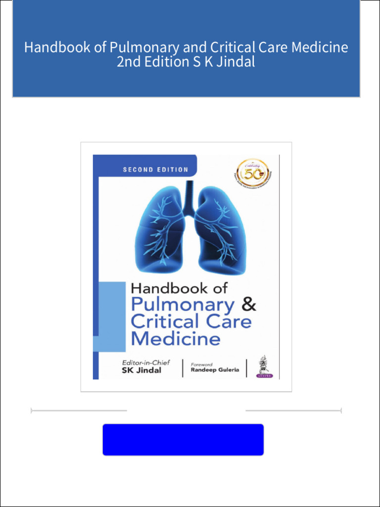 Instant Access to Handbook of Pulmonary and Critical Care Medicine 2nd ... Instant Access to Handbook of Pulmonary and Critical Care Medicine 2nd ...