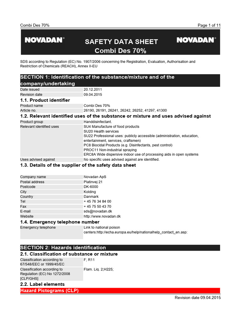 combi des 70% dsd | PDF | Occupational Safety And Health | Safety