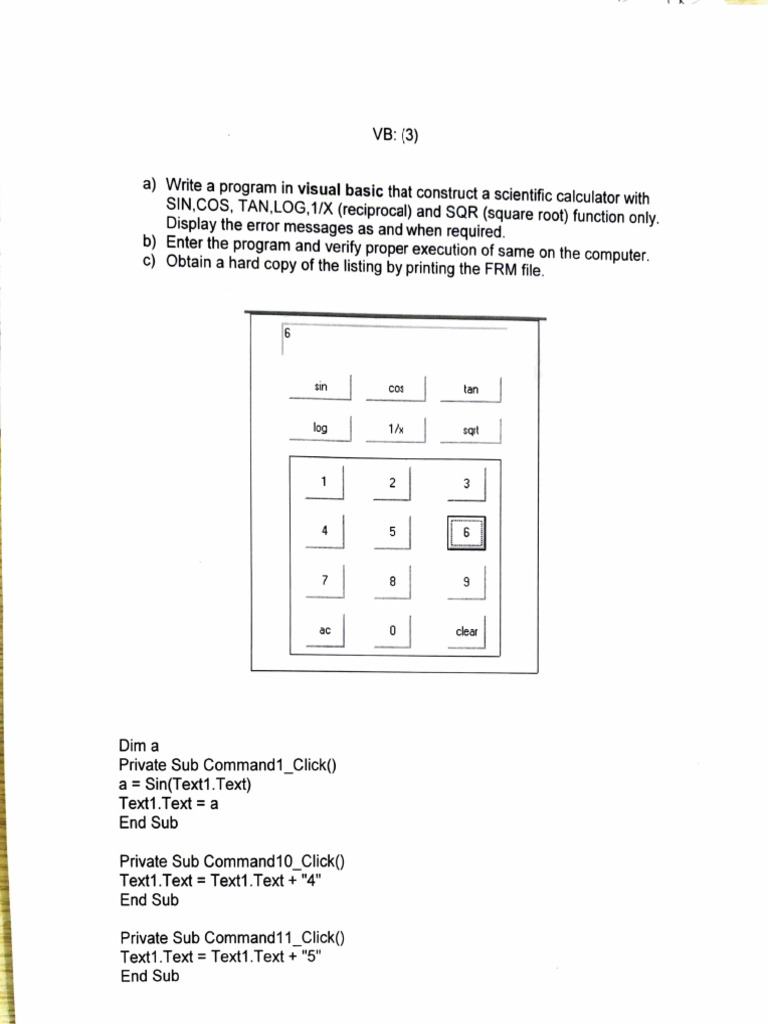 vb3 Scientific Calculator | PDF | Software | Computer Science