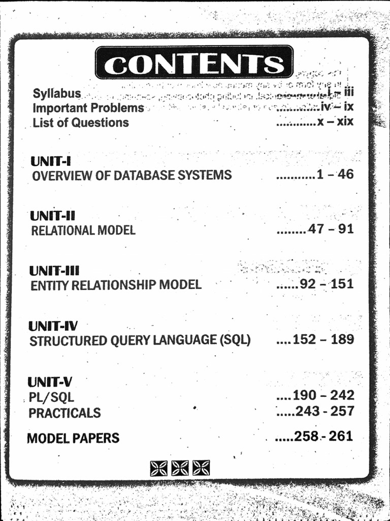 4th Sem DBMS With Oracle Full Material | PDF