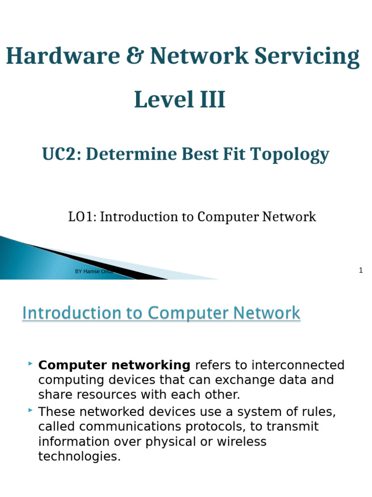 LO1 | PDF | Transmission Medium | Network Topology