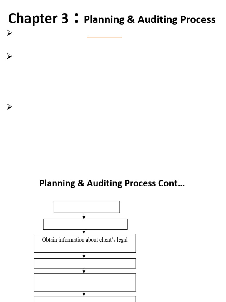 Audit Planning and Process Overview | PDF | Audit | Internal Control