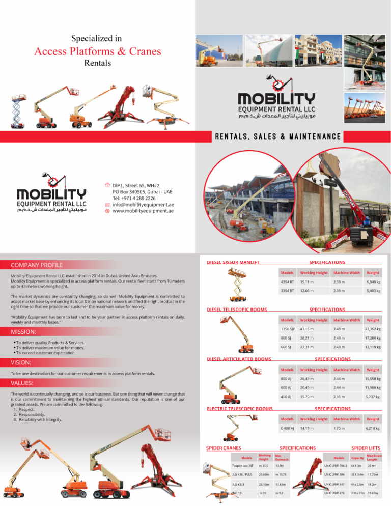 Mobility Company Profile High Quality 1 | PDF
