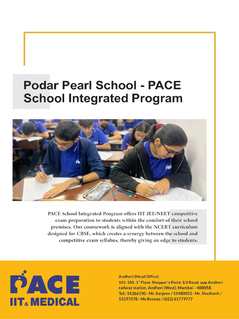 Pace & Doha Brochure - CDR | PDF