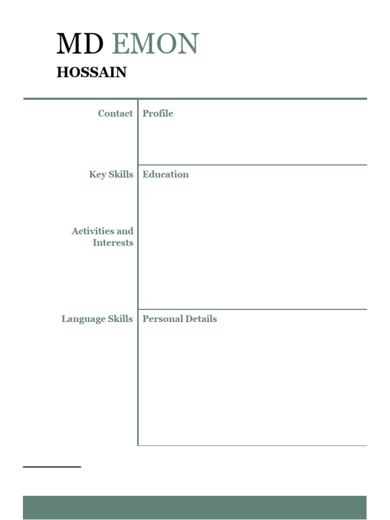 MD Emon Hossain | PDF