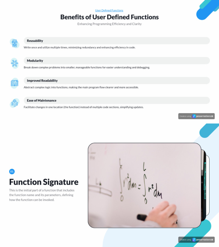 User Defined Function Analysis | PDF