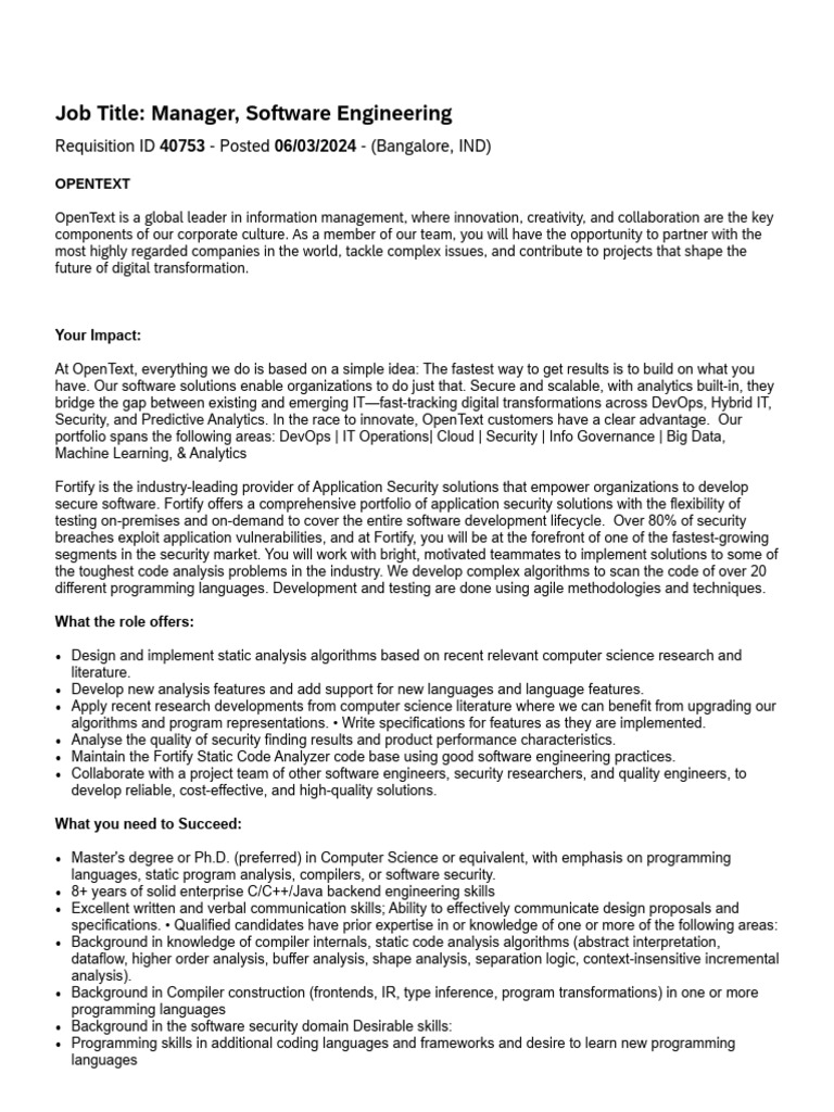 Job Description Print Preview2 | PDF | Computer Programming | Computer ...