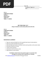 Kcsefore Computer Practical 2021 - 1619287044 | PDF | Spreadsheet