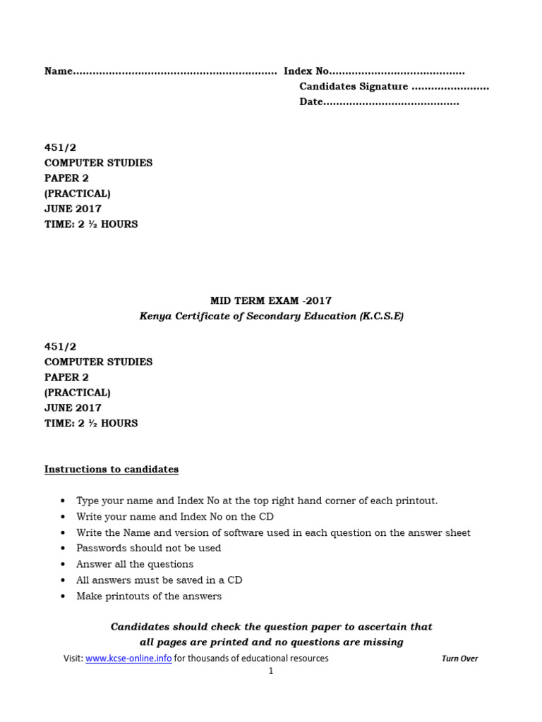 Computer P2 | PDF | Computing | Data Management
