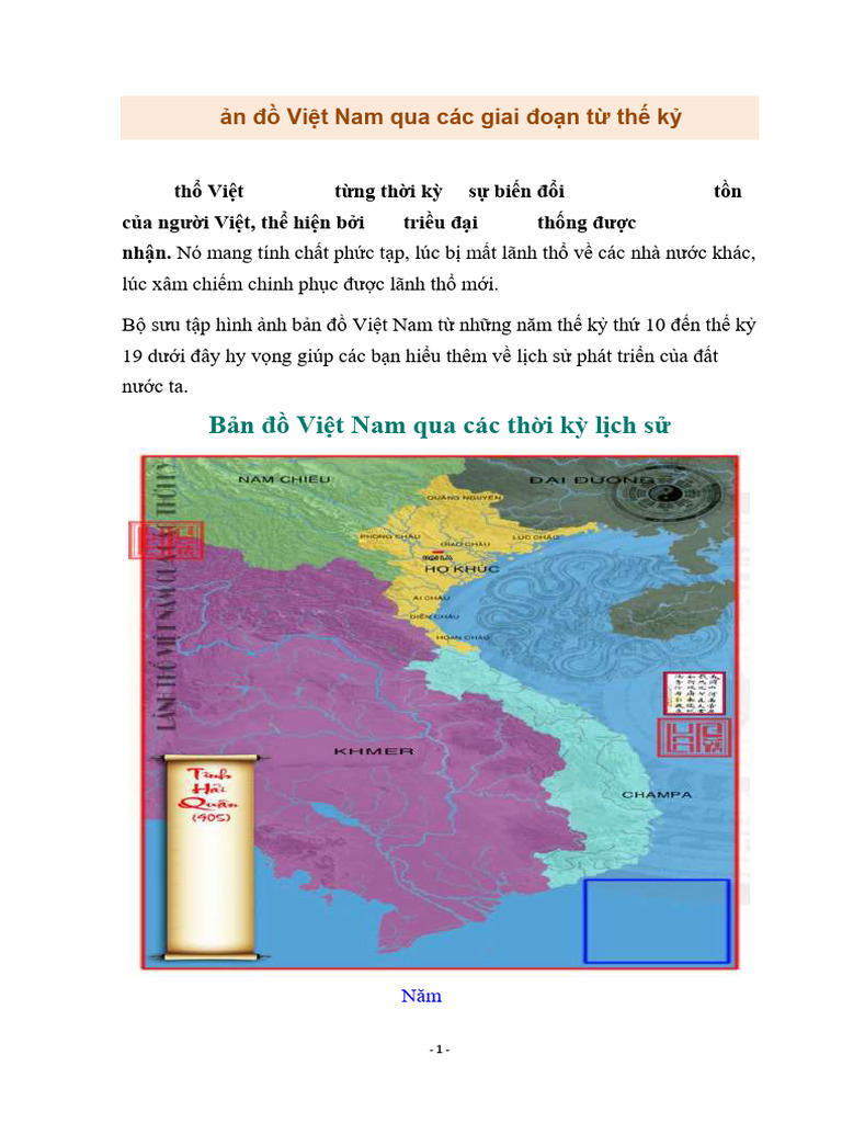 45 Ban Do Viet Nam Tu The Ky 10 | PDF