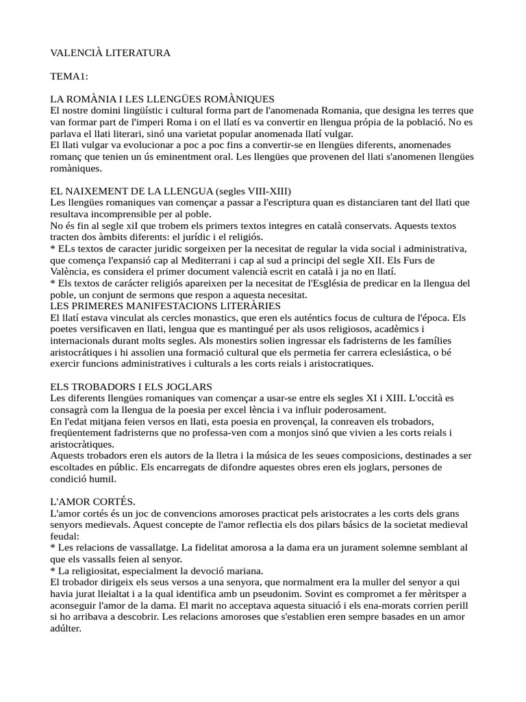 Valenciano | PDF