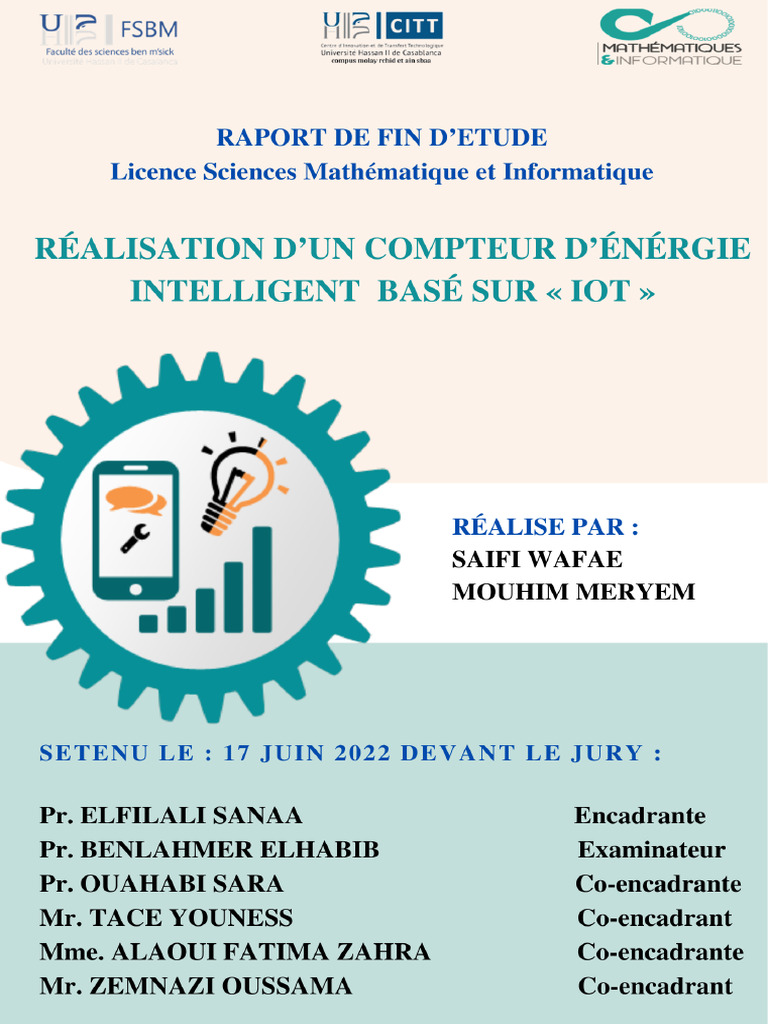 Remerciements à Sanaa El Filali | PDF | Internet des objets | Grille ...