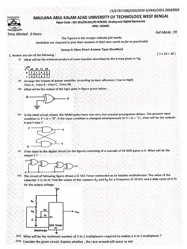 3rd CSE 2023-24 PYQ | PDF