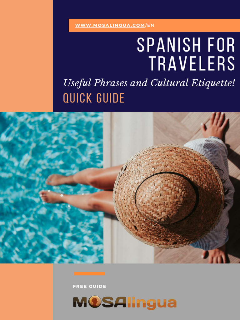 En - Spanish For Travelers | PDF