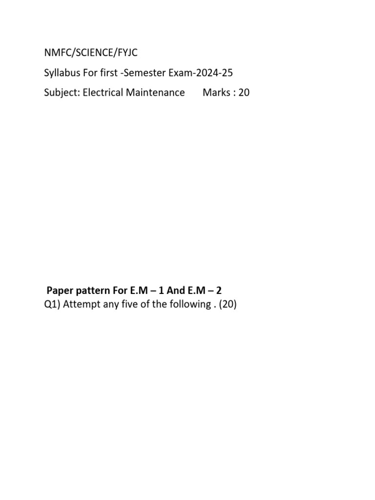 XI SCI SEM I EXAM 2024-25 | PDF | P–N Junction | Databases