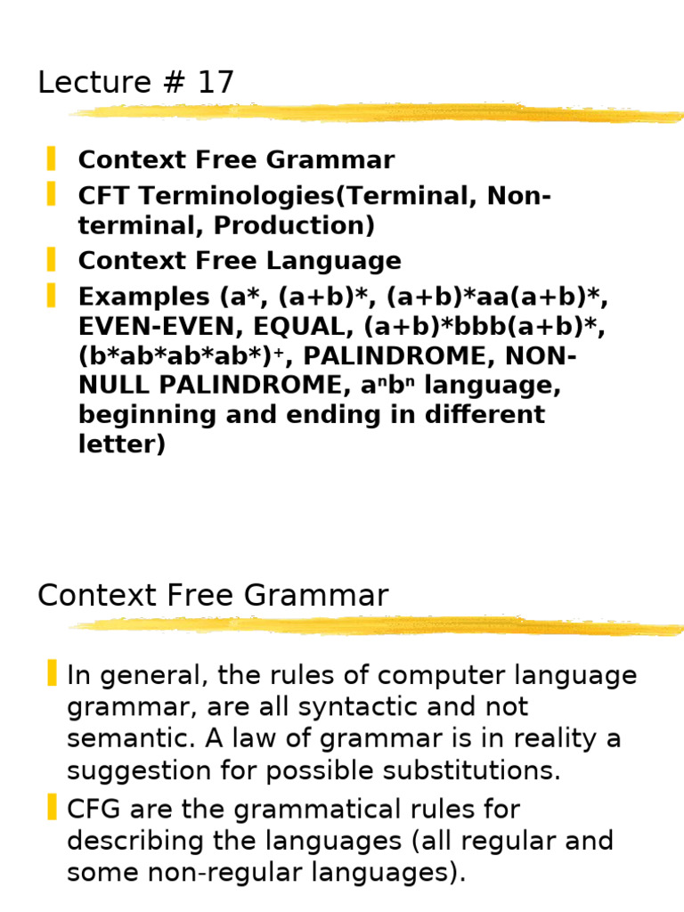 Lesson 17 | PDF | Language Mechanics | Syntax