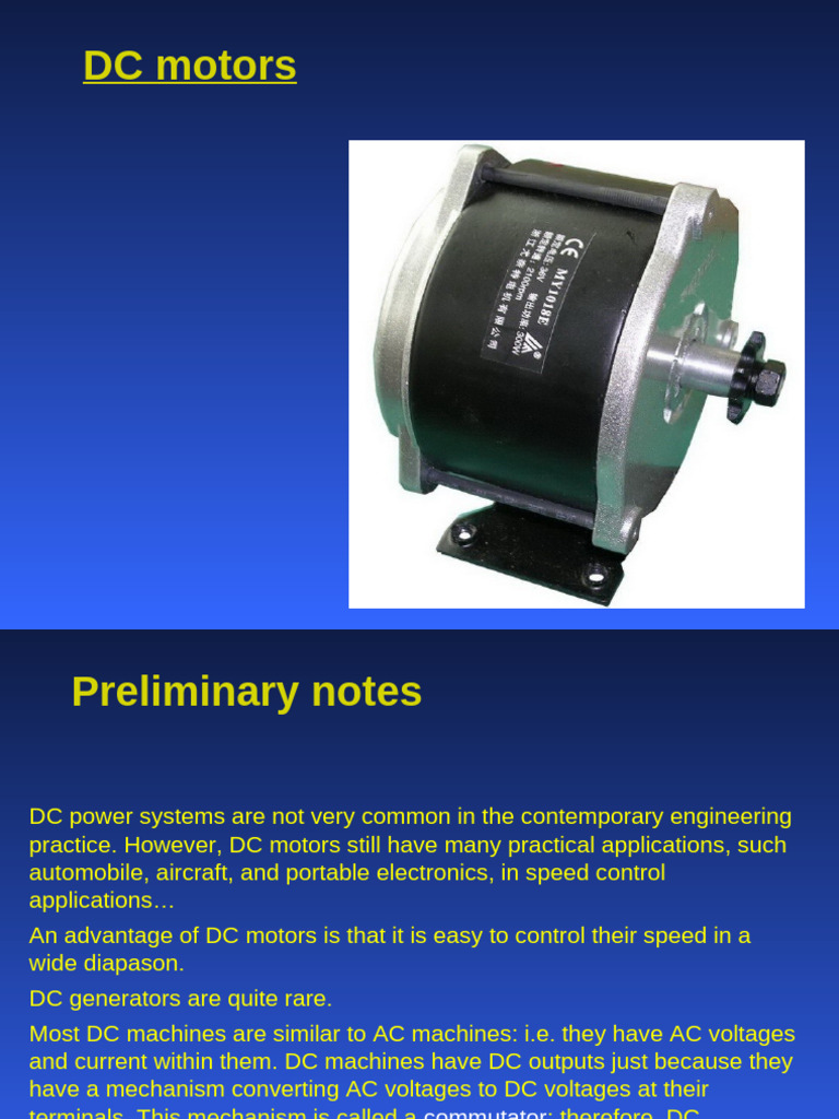 dc machine | PDF | Electric Motor | Electrical Engineering