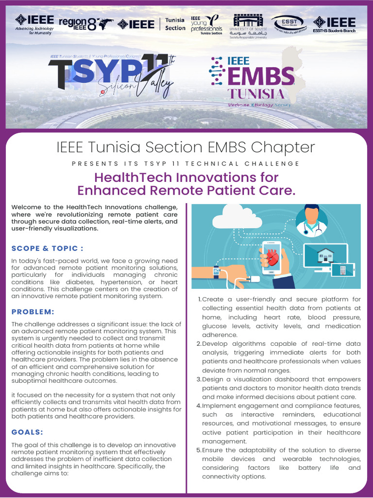 TSYP11 EMBS Technical Challenge | PDF | Monitoring (Medicine) | Health Care