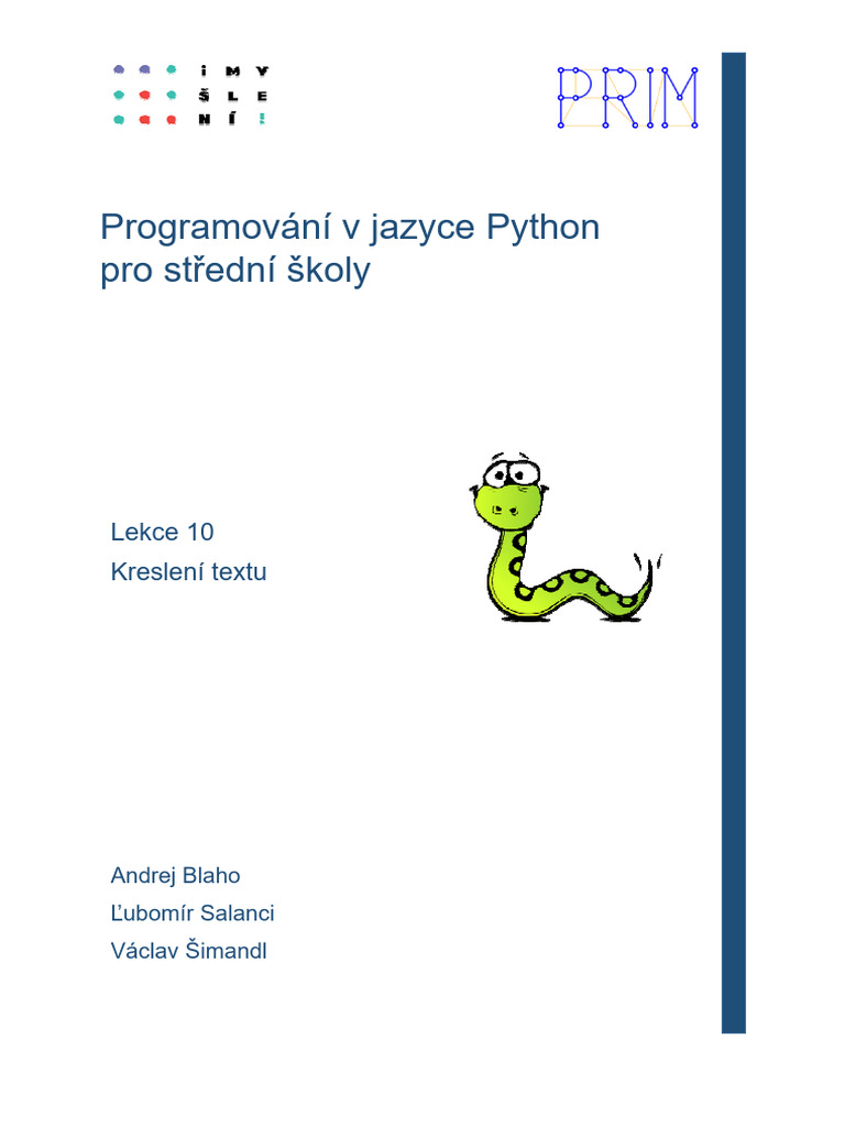 PracL10 - Kresleni Textu | PDF