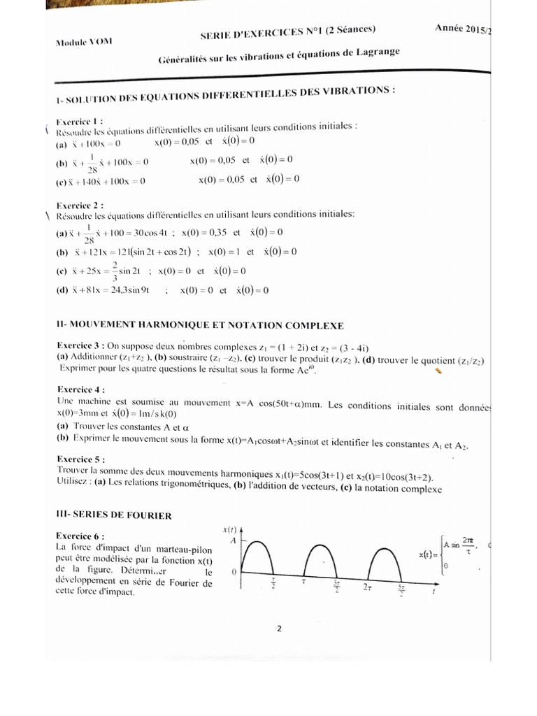 Polycope_ Exercices_USTHB | PDF