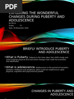 Grade 7 Life Orientation Test: Self-Image | PDF | Puberty ...