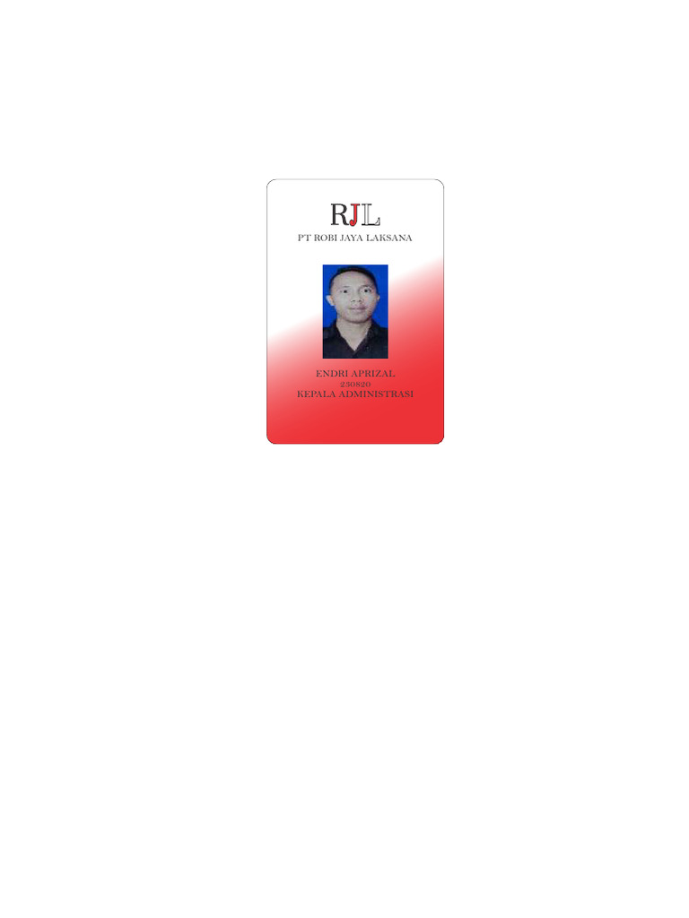 Idcard RJL | PDF