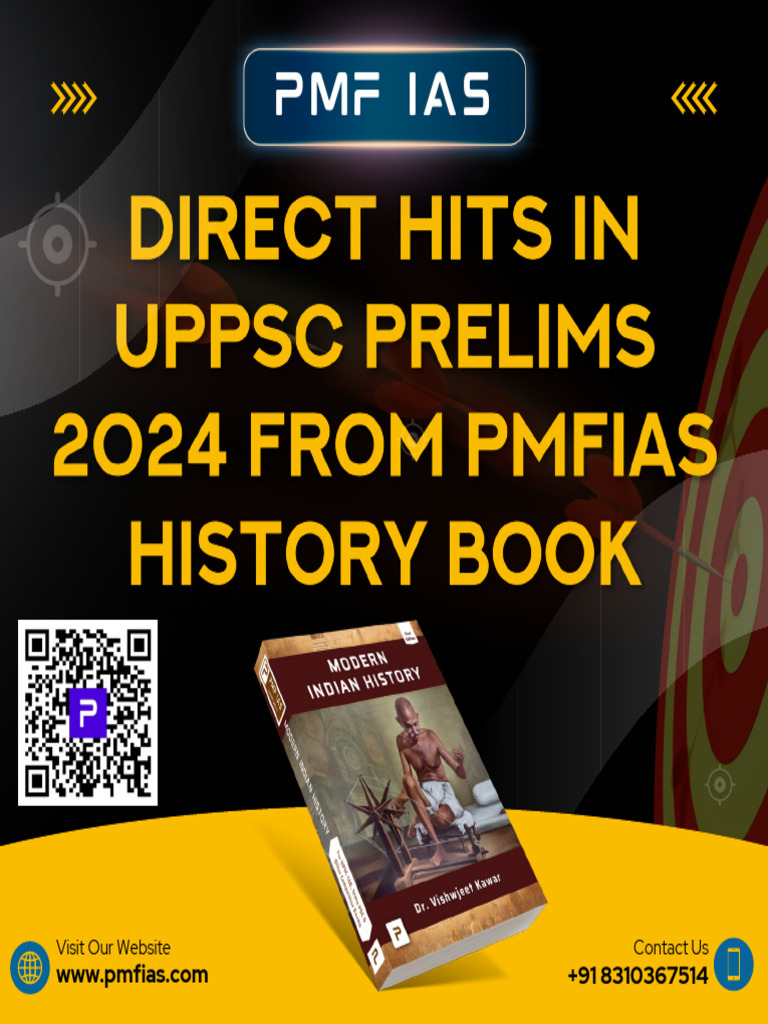 Pmfias Mih Uppsc 2024 Direct Hits | PDF