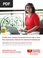 ABSLI Nishchit Aayush Plan Details | PDF | Insurance | Life Insurance